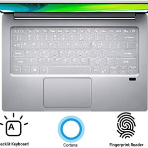 Acer Swift 3 Evo Thin & Light Laptop 2022, 14" FHD Display, Intel Core i7-1165G7, Intel Iris Xe Graphics, 8GB LPDDR4X, 512GB NVMe SSD, WiFi 6, Fingerprint Reader, Backlit KB Webcam