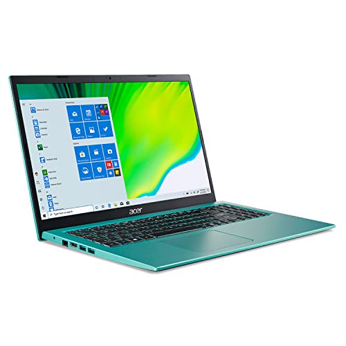 Acer Aspire Thin and Light Laptop, 15.6" FHD Display, Intel Celeron Dual-Core N4500 Processor, 8GB RAM, 256GB SSD, Webcam, WiFi, HDMI, Bluetooth, Windows 10, Electric Blue + One Year Office365