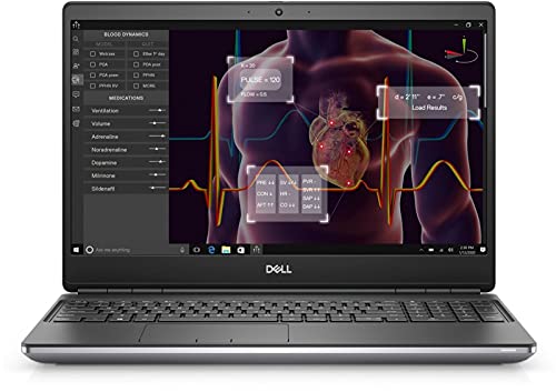 Dell Precision 7000 7750 Workstation Laptop (2020) | 17.3" FHD | Core i7 - 256GB SSD - 64GB RAM - RTX 3000 | 6 Cores @ 5.1 GHz - 10th Gen CPU (Renewed)