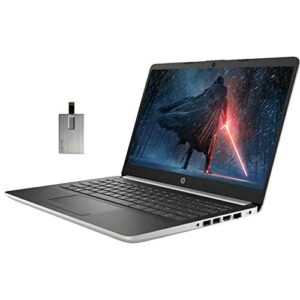 2020 hp pavilion 14” hd touchscreen laptop computer, amd ryzen 3 3200u processor, 8gb ddr4 ram, 512gb ssd, hd audio, amd radeon vega 3 graphics, hd camera, hdmi, windows 10 s, silver, 32gb usb card