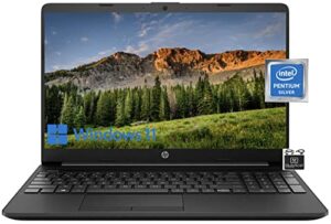 hp 15.6″ hd laptop computer (2023 model), quad-core intel pentium n5030 (upto 3.1ghz), 8gb ram, 512gb ssd, intel uhd graphics, wifi, hd webcam, rj-45, long hour battery, win 11+hubxcelaccessory