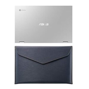 ASUS Chromebook Flip C436 2-in-1 Laptop, 14" Touchscreen FHD 4-Way NanoEdge, Intel Core i3-10110U, 128GB PCIe SSD, Fingerprint, Backlit KB, Wi-Fi 6, Chrome OS, C436FA-DS388T, Magnesium-Alloy, Silver