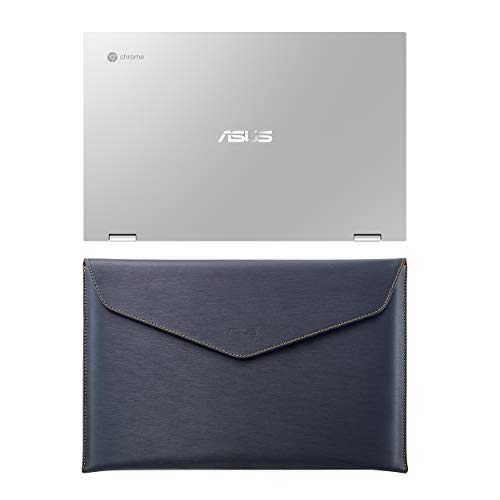 ASUS Chromebook Flip C436 2-in-1 Laptop, 14" Touchscreen FHD 4-Way NanoEdge, Intel Core i3-10110U, 128GB PCIe SSD, Fingerprint, Backlit KB, Wi-Fi 6, Chrome OS, C436FA-DS388T, Magnesium-Alloy, Silver