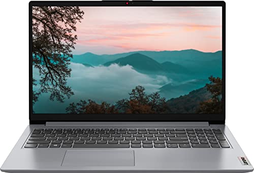 Lenovo Ideapad Laptop, 15.6" HD Display, AMD Athlon Silver 3050U (up to 3.2GHz), 8GB RAM, 128GB eMMC+128GB SSD, WiFi 6, Webcam, 9.5Hr Battery, Windows 11 S, Cloud Grey