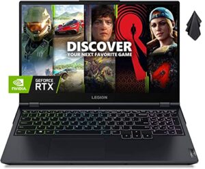 lenovo legion 5 gaming laptop, 15.6″ fhd 165hz display, amd ryzen 7 5800h, geforce rtx 3050ti, 32gb ram, 1tb nvme pcie ssd, rgb backlit keyboard, wireless-ax, dp, hdmi, windows 11 home