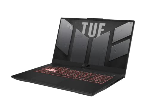 ASUS 2021 TUF A17 17.3" FHD 144Hz Gaming Laptop, AMD Ryzen 7-6800H Processor, 32GB DDR5 RAM, 2TB PCIe SSD, Backlit Keyboard, GeForce RTX 3060 6G DDR6, HD Webcam, Windows 11, Gray, 32GB USB Card