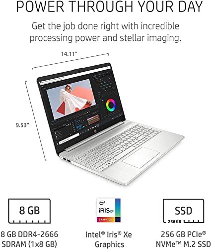 2021 Newest HP 15.6 FHD IPS Flagship Laptop, 11th Gen Intel 4-Core i5-1135G7(Up to 4.2GHz, Beat i7-1060G7), 16GB RAM, 512GB PCIe SSD, Iris Xe Graphics, WiFi, Bluetooth, Win11, RAM I SSD