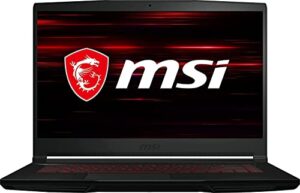 2022 newest msi gf63 gaming laptop, 15.6″ full hd display, intel core i5-10500h processor, 32gb ram, 1tb ssd + 1tb hdd, nvidia geforce gtx 1650 graphics, backlit keyboard, wi-fi 6, windows 11 home