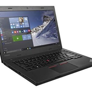 Lenovo ThinkPad L460 14in HD Laptop, Core i5-6300U 2.4GHz, 8GB RAM, 256GB Solid State Drive, Windows 10 Pro 64Bit, Webcam (Renewed)