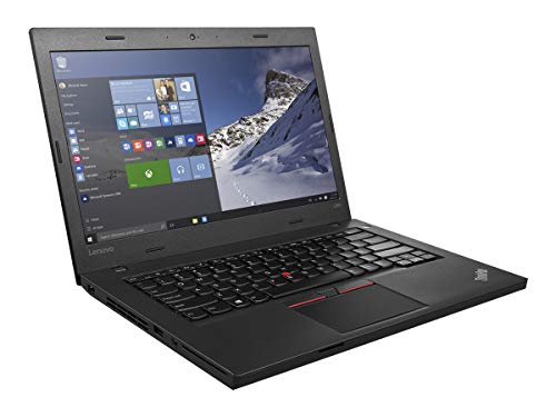 Lenovo ThinkPad L460 14in HD Laptop, Core i5-6300U 2.4GHz, 8GB RAM, 256GB Solid State Drive, Windows 10 Pro 64Bit, Webcam (Renewed)