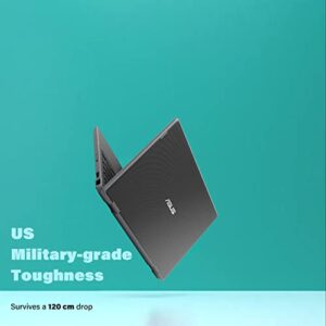 Asus Student Laptop, 12 inch IPS Anti-Glare Eye-Care HD Display, Intel Celeron N4500, Military-Grade Durability, Wi-Fi 6, Long Battery Life, Windows 10 Pro (4GB RAM | 256GB SSD), (BR1100CKA-XS04)