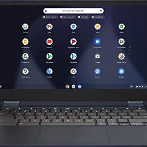 Lenovo IdeaPad Flex 5 Chromebook 13 2-in-1 Laptop 13.3" FHD IPS Glossy Touchscreen 11th Generation Intel Core i3-1115G4 Processor 8GB RAM 512GB SSD Backlit Keyboard USB-C ChromeOS Blue + Pen