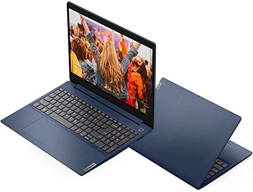 Lenovo IdeaPad 3 Laptop, 15.6" FHD (1920 x 1080) Display, Intel Core i3-1115G4 Dual-Core Processor, 4GB DDR4 RAM, 128GB, Win10, Abyss Blue