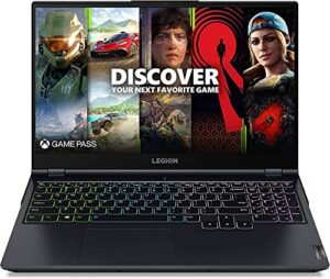 lenovo legion 5 gaming laptop, 15.6″ fhd display, amd ryzen 5 5600h, 32gb ram, 2tb ssd, nvidia geforce rtx 3050ti, rj45, wi-fi 6, webcam, hdmi, windows 11h, phantom blue, tgc accessories