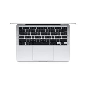 Late 2020 Apple MacBook Air with Apple M1 Chip (13 inch, 8GB RAM, 256GB SSD) Silver (Renewed)