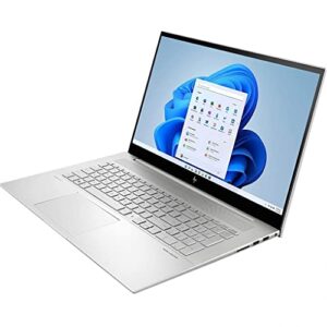 HP 2023 Newest Envy 17.3" FHD Touchscreen Display Laptop, Intel Core i7-1255U, Backlit Keyboard, Finger Reader, W/ Stylus Pen -64GB DDR4 RAM, 2048GB PCIE SSD, - Windows 11 Home - Silver