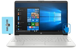 hp 15t-dw300 home & business laptop (intel i7-1165g7 4-core, 16gb ram, 512gb pcie ssd, intel iris xe, 15.6″ touch hd (1366×768), wifi, bluetooth, webcam, 1xusb 3.2, 1xhdmi, win 11 pro) with hub