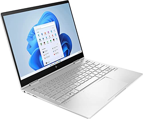 HP Newest Envy x360 13.3'' FHD Touchscreen Laptop for Business, Intel Core i7-1250U up to 4.7GHz, 8GB RAM, 1TB PCle SSD, Backlit Keyboard, Wi-Fi, Win 11, Silver, GM Accessories