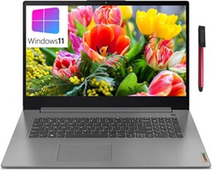 lenovo 2022 newest ideapad 3 17 17.3″ fhd laptop computer, intel quard-core i7-1165g7, 20gb ddr4 ram, 1tb pcie ssd, wifi 6, bluetooth 5.1, webcam, arctic grey, windows 11, broag 64gb flash drive