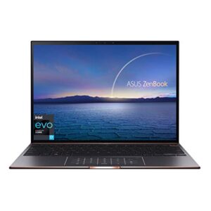 asus zenbook s ultra slim laptop, 13.9″ 3300×2200 3:2 500nits touch, intel evo core i7-1165g7, 16gb ram, 1tb ssd, thunderbolt 4, tpm, windows 10 pro, ai noise-cancellation, jade black, ux393ea-xb77t