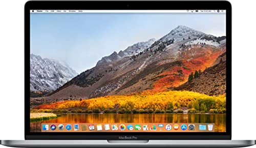 2016 Apple MacBook Pro with Touch Bar 3.3GHz Core i7 (13-inch, 8GB RAM, 512GB SSD Storage) - Space Gray (Renewed)