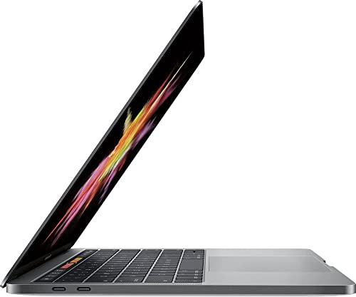 2016 Apple MacBook Pro with Touch Bar 3.3GHz Core i7 (13-inch, 8GB RAM, 512GB SSD Storage) - Space Gray (Renewed)