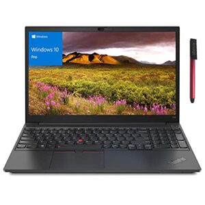 thinkpad e15 gen 2 business laptop computer, 15.6″ fhd anti-glare, intel quad-core i5-1135g7 (beat i7-1065g7), 8gb ddr4 ram, 256gb pcie ssd, wifi 6, bt 5.2, windows 10 pro, 64gb flash drive