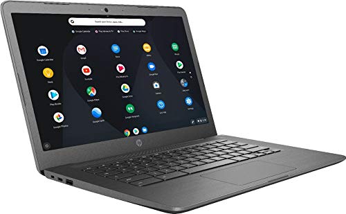 2020 New HP 14" HD Touch-Screen Chromebook Laptop Computer, Intel Celeron N3350 up to 2.4GHz, 4GB Memory, 32GB eMMC Flash Memory, 802.11ac, Bluetooth, USB-C 3.1, No Optical Drive, Chrome OS (Black)