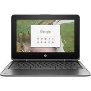 hp chromebook x360 11 g1 ee 11.6″ touch 4gb 32gb emmc celeron® n3350 1.1ghz chromeos, gray (renewed)