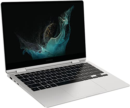 Samsung Galaxy Book2 360 13 2-in-1 Laptop 13.3" FHD AMOLED Touchscreen 12th Generation Intel 10-Core i7-1255U 16GB RAM 512GB SSD Backlit Keyboard Fingerprint Reader Thunderbolt USB-C HDMI Win11 Silver