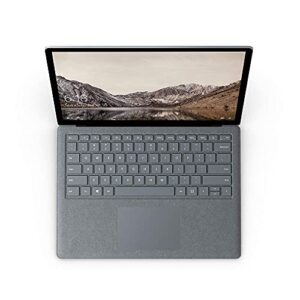 microsoft surface laptop intel core i5 7th gen 8gb ram 256gb ssd win 10 platinum (renewed)