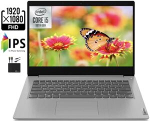 lenovo 2022 flagship ideapad 14″ fhd ips laptop, intel quad core i5-10210u (upto 4.2 ghz, beat i7-8665u), 12gb ram, 512gb pcie ssd, uhd graphics, bluetooth, hdmi, webcam, windows 11+marxsolaccessory