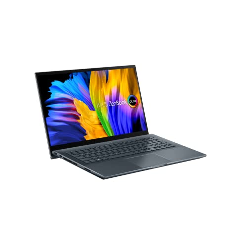 Asus Zenbook Pro 15 OLED Gaming Laptop 15.6” FHD OLED Touchscreen (550nits, 100% DCI-P3) AMD 8-core Ryzen 7 5800H (Beat i7-11370H) 16GB RAM 1TB SSD GeForce RTX3050Ti Backlit Win11Pro + HDMI Cable