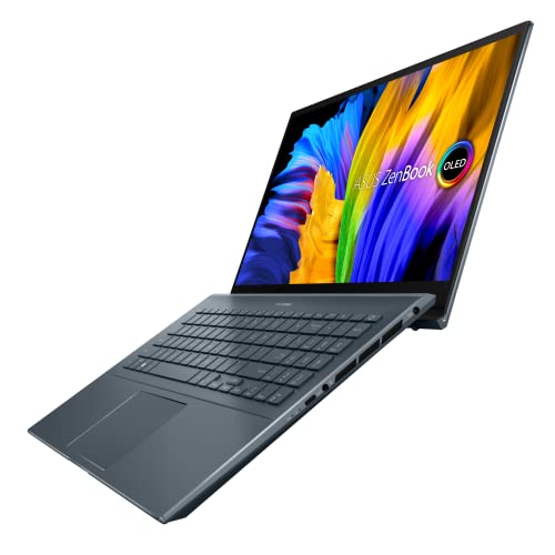 Asus Zenbook Pro 15 OLED Gaming Laptop 15.6” FHD OLED Touchscreen (550nits, 100% DCI-P3) AMD 8-core Ryzen 7 5800H (Beat i7-11370H) 16GB RAM 1TB SSD GeForce RTX3050Ti Backlit Win11Pro + HDMI Cable