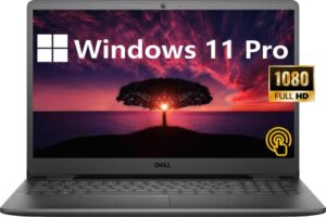 dell inspiron 3501 15.6”hd business laptop, intel core i5-1135g7 processor, windows 11 pro, 12gb ram, 512gb ssd, webcam, wi-fi, bluetooth, hdmi, black