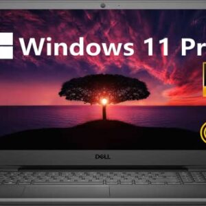 Dell Inspiron 3501 15.6''HD Business Laptop, Intel Core i5-1135G7 Processor, Windows 11 Pro, 12GB RAM, 512GB SSD, Webcam, Wi-Fi, Bluetooth, HDMI, Black