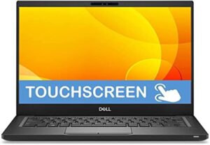 dell latitude 7390 13.3″ fhd touchscreen laptop, intel core i5-8350u, 16gb ddr4 ram, 256gb nvme m.2 ssd, fingerprint reader, backlit keyboard, face recognition, cam, windows 10 pro (renewed)