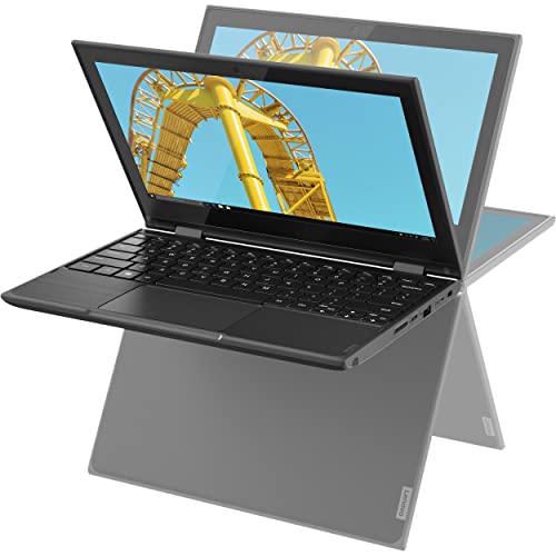 Lenovo 300e 11.6" 2-in-1 Touchscreen Winbook (Intel N4120, 4GB RAM, 64GB Storage, Stylus, Webcam) Ruggedized, Water Resistant, Convertible Education Laptop, IST Computers Pen, Windows 10 / 11 Pro