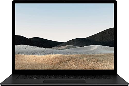 Microsoft Surface Laptop 4 15-inch Touchscreen 256GB SSD 3.0GHz i7 with Windows 10 Pro (16GB RAM, Intel i7-1185G7, Wi-Fi, Latest Model) – Matte Black, 5IF-00001