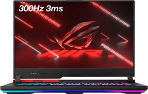 asus rog strix g15 advantage edition gaming laptop, 15.6″ 300hz fhd display, amd ryzen 9 5900hx 8 cores,amd radeon rx 6800m 12g，rgb keyboard, windows 10, generic accessories (64gb ram | 1tb pcie ssd)