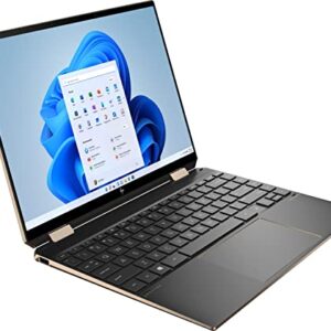 HP 2022 Spectre 13.5" 3K2K OLED Touch 2-in-1 Laptop Intel EVO 11th Core i7-1195G7 Iris Xe Graphics 16GB DDR4 1TB SSD WiFi 6E HDMI Thunderbolt4 Backlit KB Fingerprint Windows 11 Pro w/ Pen and RE USB