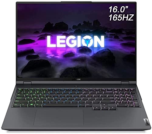 Lenovo Legion 5 Pro Gaming Laptop, 16.0" 500 nits QHD (2560x1600) IPS 165Hz, Ryzen 7 5800H, GeForce RTX 3060 6GB, TGP 130W, Win 11 Home, with HDMI Cable (32GB RAM | 1TB PCIe SSD)