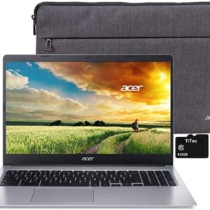 2021 Acer Chromebook 315 Laptop Computer 15.6” HD Display Intel Celeron N4000 Processor(Up to 2.6GHz) 4GB RAM 32GB eMMC Webcam BT USB Type C Chrome OS + TiTac Accessory