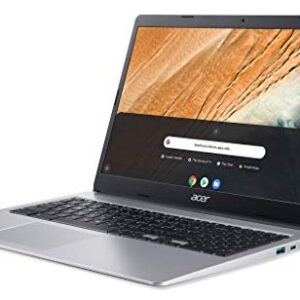 2021 Acer Chromebook 315 Laptop Computer 15.6” HD Display Intel Celeron N4000 Processor(Up to 2.6GHz) 4GB RAM 32GB eMMC Webcam BT USB Type C Chrome OS + TiTac Accessory