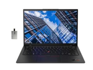 2022 lenovo thinkpad x1 carbon 14.0″ wuxga 60hz low blue light touch business laptop, 12th gen intel core i7-1270p, 32gb ram, 1tb pcie ssd, intel iris xe graphics, win11 pro, black, 32gb usb card