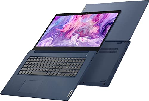 Lenovo Ideapad 3 17 Business Laptop | 17.3" HD+ Anti-Glare Display | 10th Gen Intel 4-Core i5-1035G1 (> i7-8665U) | 20GB DDR4 1TB SSD 1TB HDD | Fingerprint Dolby Win11 Pro Blue + 32GB Micro SD Card