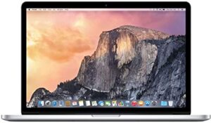 apple macbook pro with intel core i5, (13.3-inch, 8gb, 512gb) – silver (renewed)