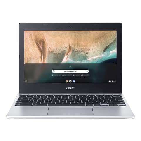 2022 Acer 11.6" IPS Ultra-Light Chromebook, ARM Quad-Core Processor Up to 2.0 GHz, 4GB DDR4 Memory, 32GB eMMC SSD, Webcam, Chrome OS (Renewed)