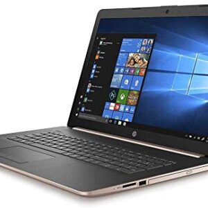 HP 17.3" HD+ Touchscreen Laptop | Intel core i5 | 16GB DDR4 Memory | 2TB HDD | DVD-RW | Card Reader | HDMI | Bluetooth | WiFi | Windows 10 Home | Rose Gold