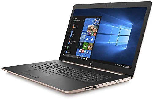 HP 17.3" HD+ Touchscreen Laptop | Intel core i5 | 16GB DDR4 Memory | 2TB HDD | DVD-RW | Card Reader | HDMI | Bluetooth | WiFi | Windows 10 Home | Rose Gold